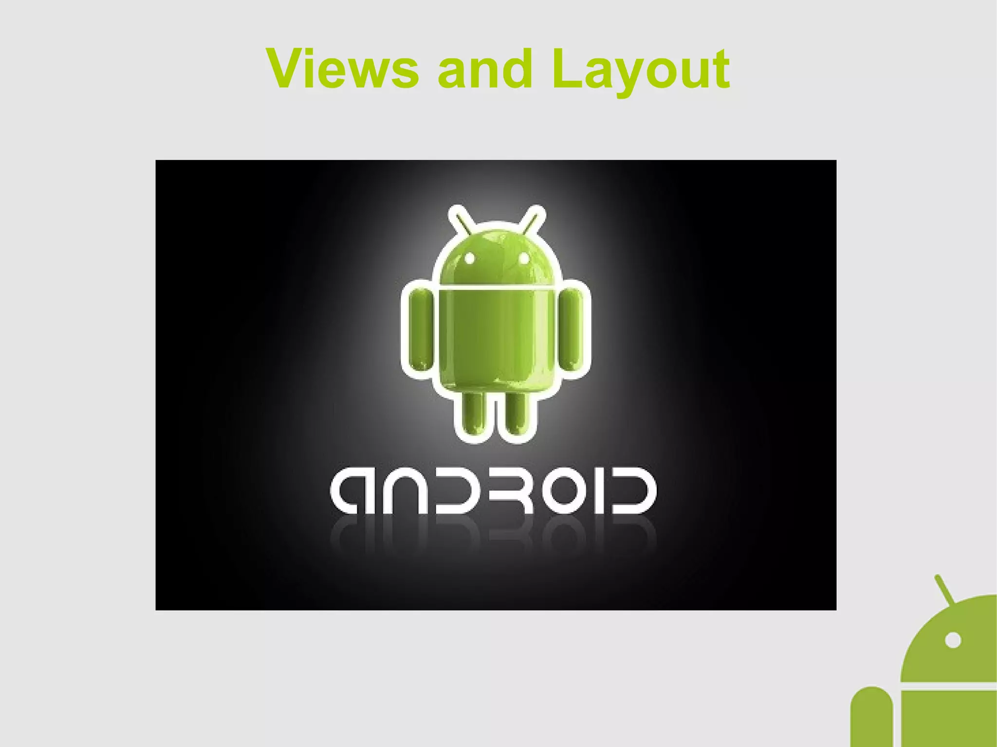 Android App Development - 04 Views and layouts | ODP