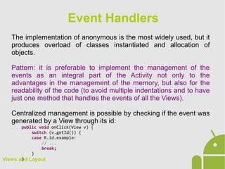 Android App Development - 04 Views and layouts | ODP