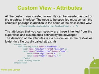 Android App Development - 04 Views and layouts | ODP