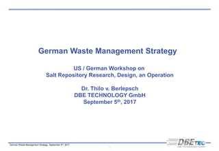 04 German Waste Management Strategy | PPT