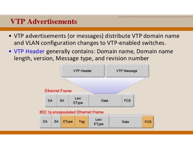 LAN Switching and Wireless: Ch4 - VLAN Trunking Protocol (VTP)