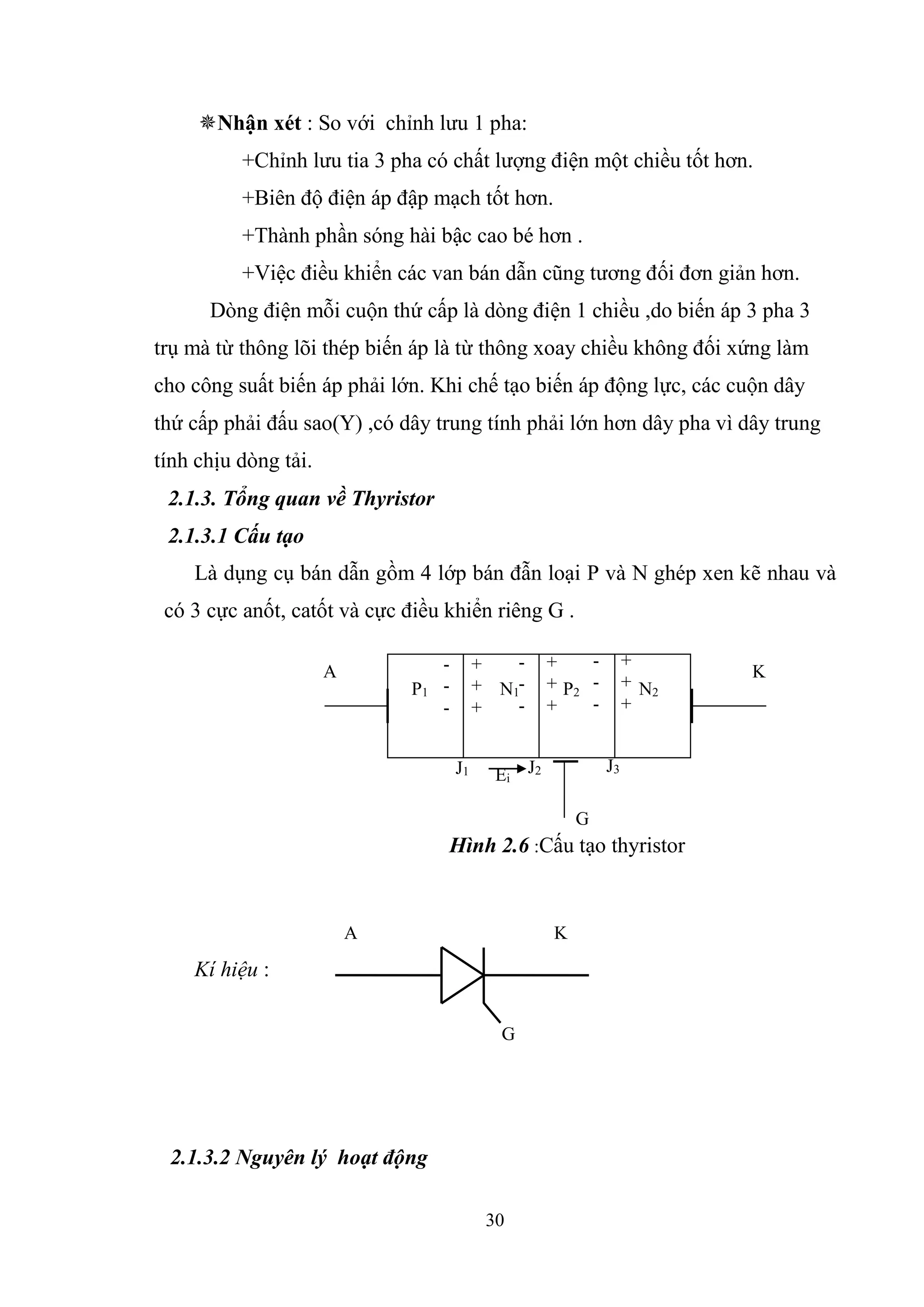 Đề tài: Thiết kế bộ chỉnh lưu Thyristor điều khiển động cơ một chiều | PDF