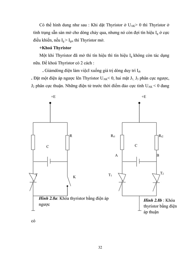 Đề tài: Thiết kế bộ chỉnh lưu Thyristor điều khiển động cơ một chiều | PDF