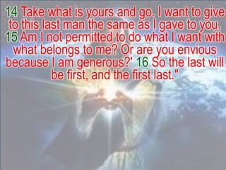 What Jesus said about God’s Mercy | PPT