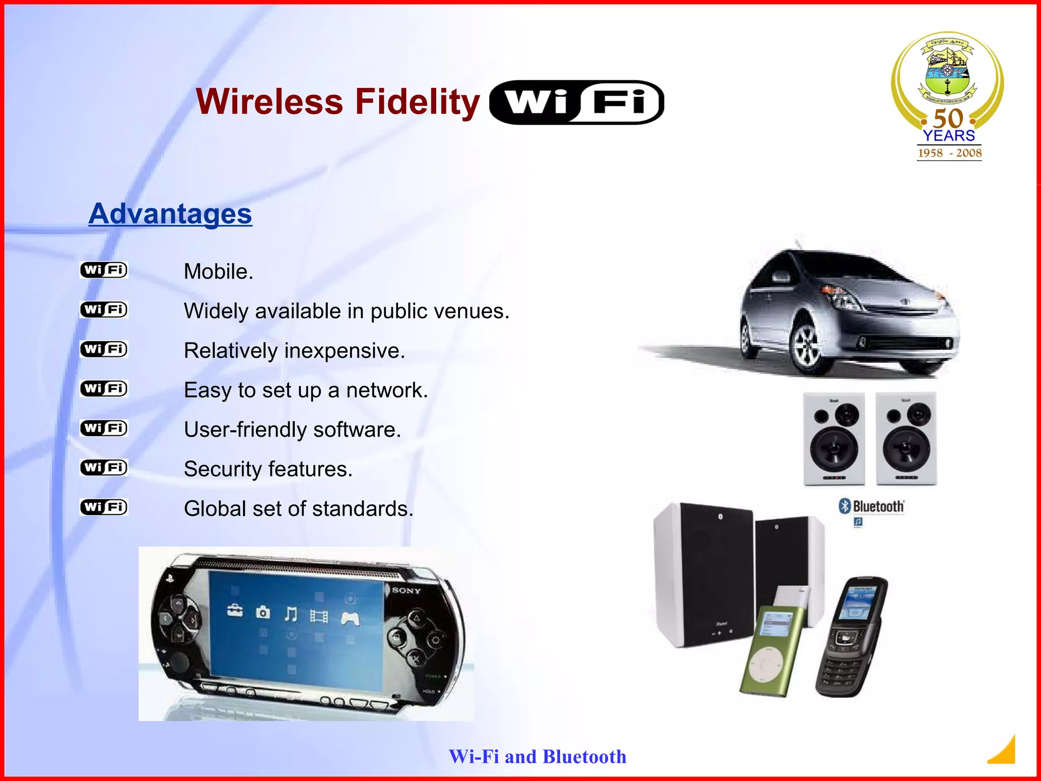 Wi-Fi vs Bluetooth | PPT
