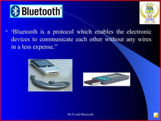 Wi-Fi vs Bluetooth | PPT