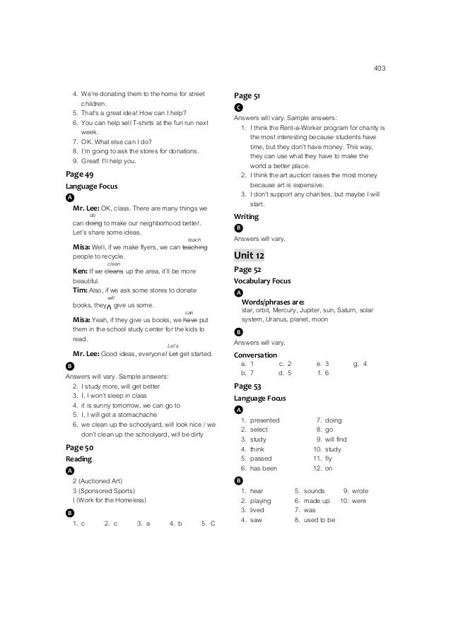 A time for change answer key - earlyfreeloads