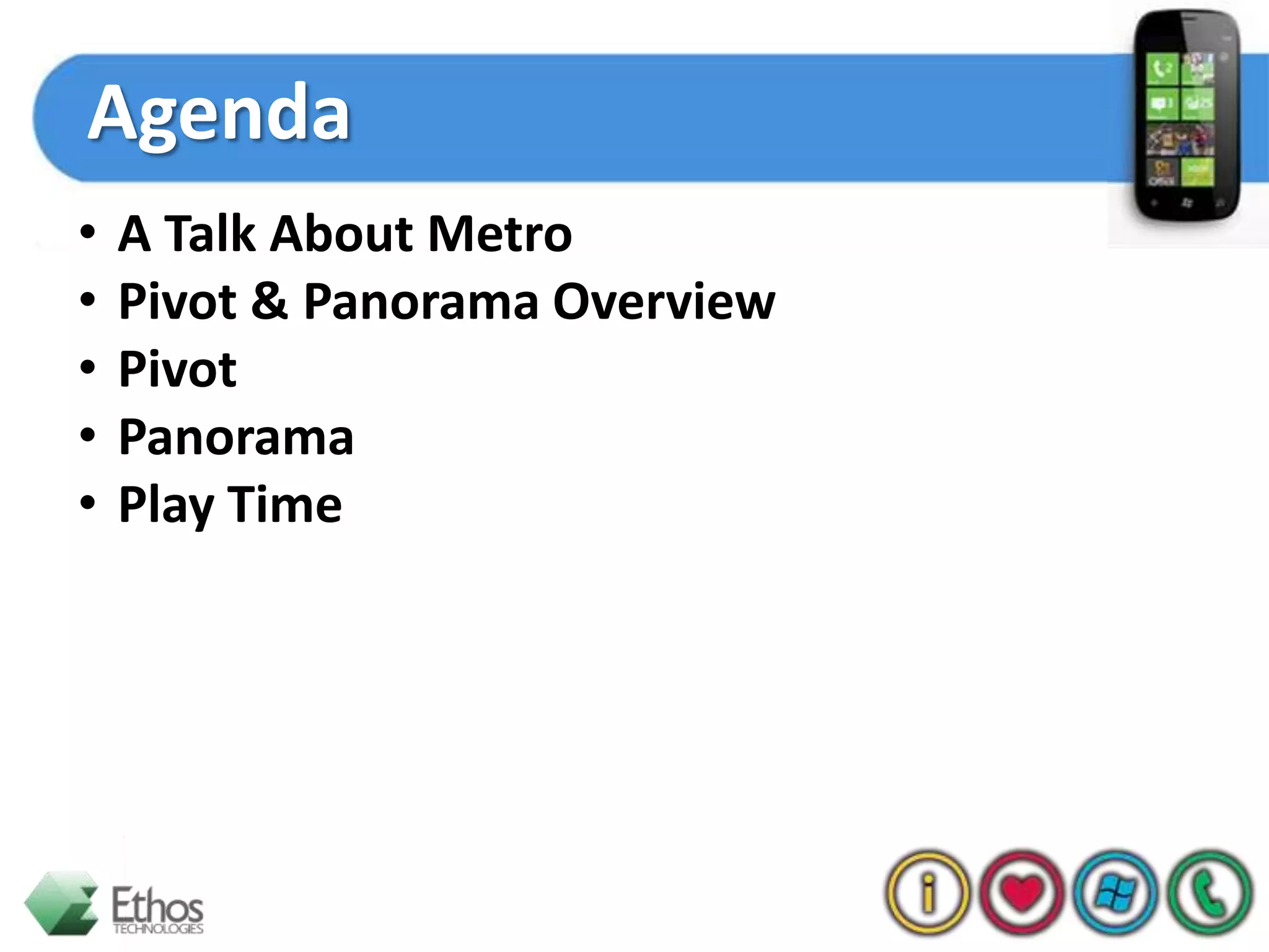 04 wp7 pivot and panorama | PPT
