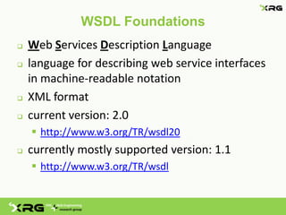 Web Services - WSDL | PPTX