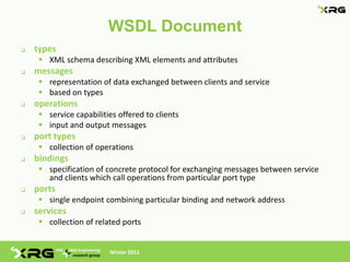 Web Services - WSDL | PPTX