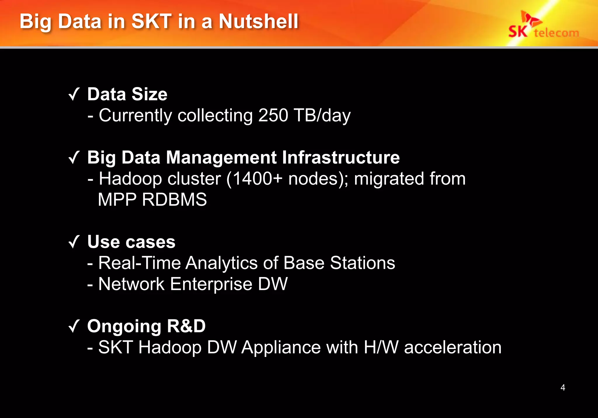 Big Telco Real-Time Network Analytics | PDF