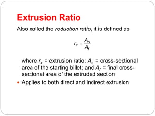 Metal Forming Process | PPTX