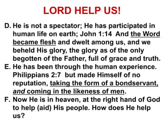 lord help us | PPTX