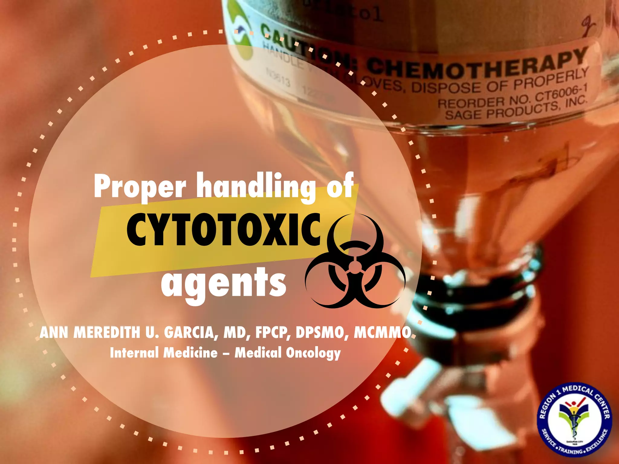 Proper Handling of Cytotoxic Agents | PDF