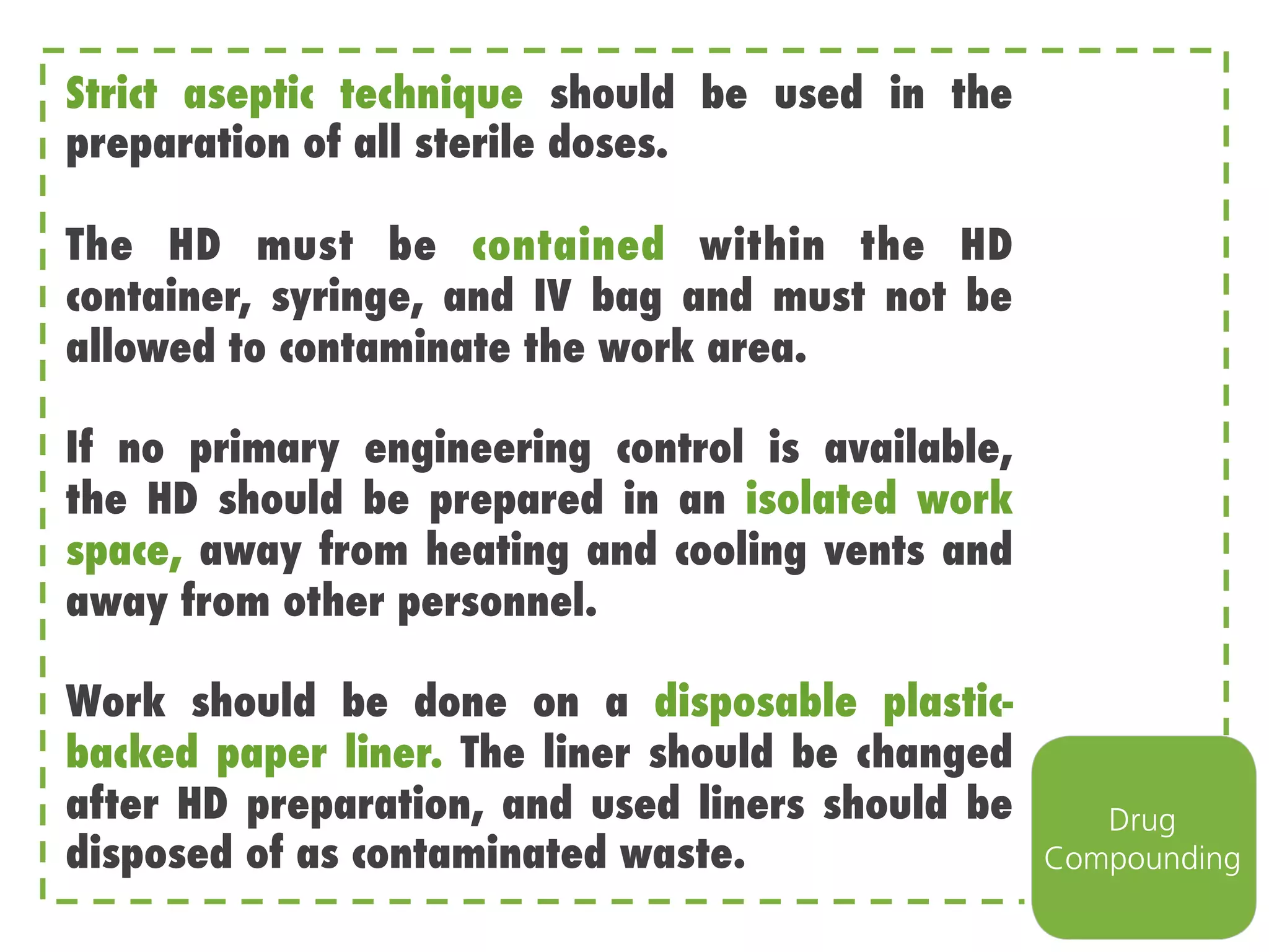 Proper Handling of Cytotoxic Agents | PDF