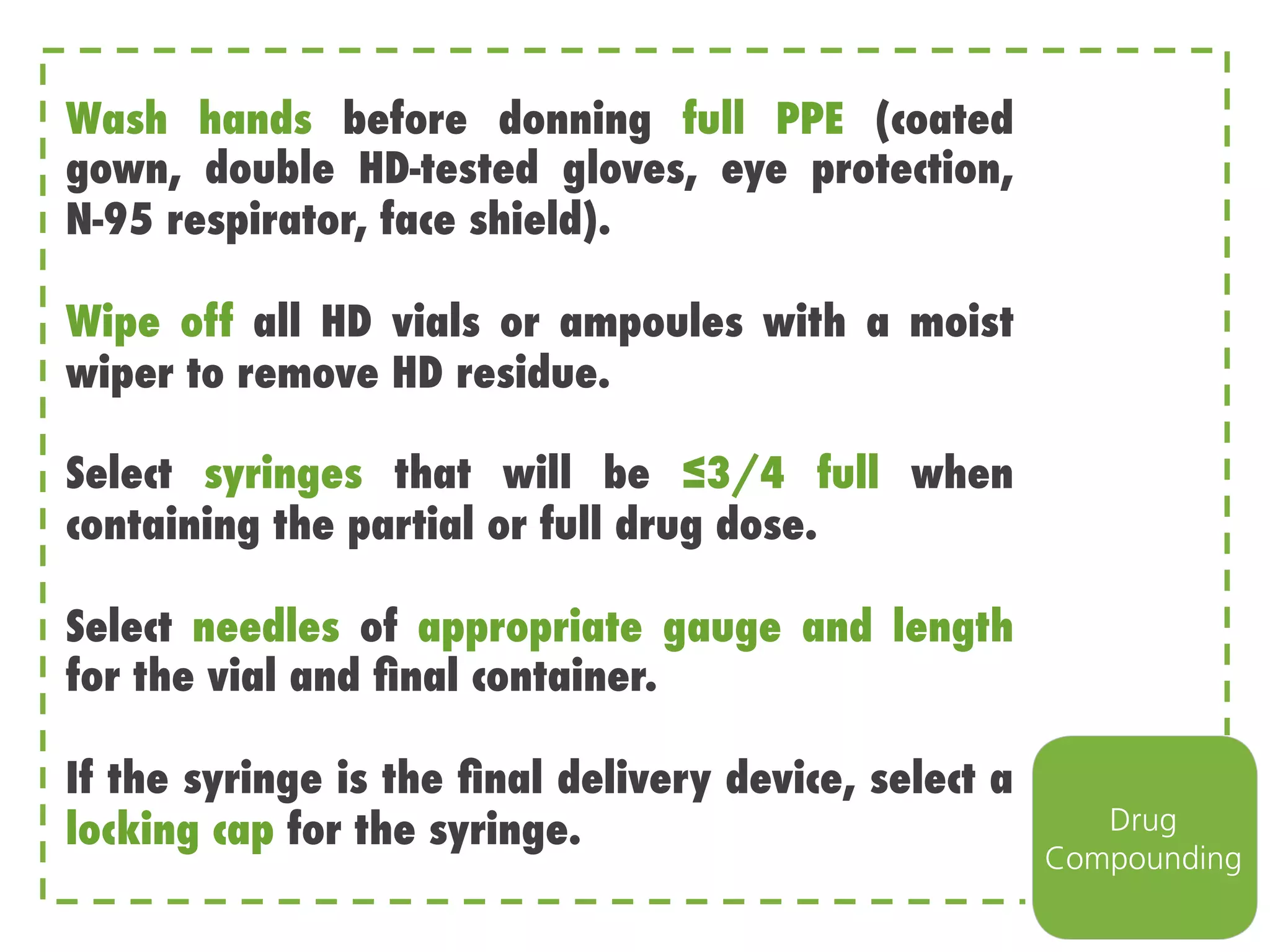 Proper Handling of Cytotoxic Agents | PDF