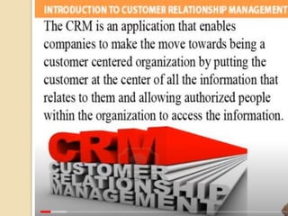 Introduction of CRM | PDF | Educational Assessment | Education