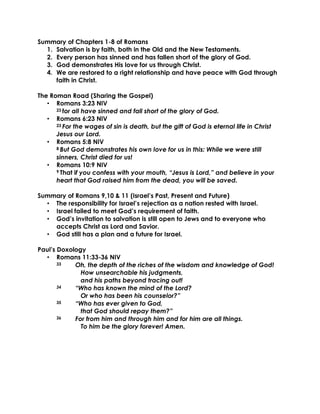 05-10-20, Romans 12;1-21, Sacrifices | PDF