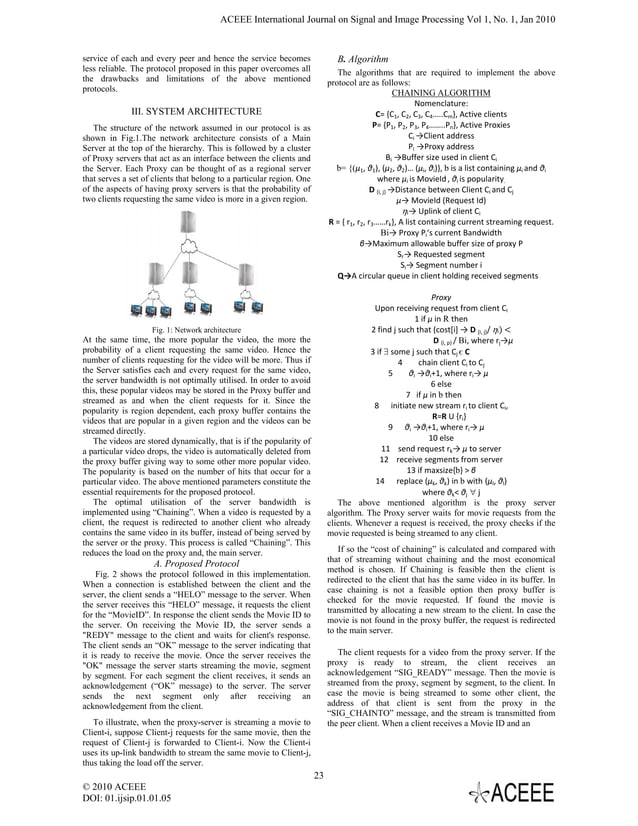 Optimal Streaming Protocol for VoD Using Clients' Residual Bandwidth | PDF | Internet | Computing