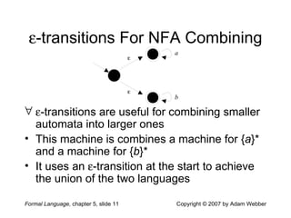 Nondeterministic Finite Automat | PPT