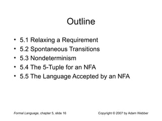 Nondeterministic Finite Automata | PPT