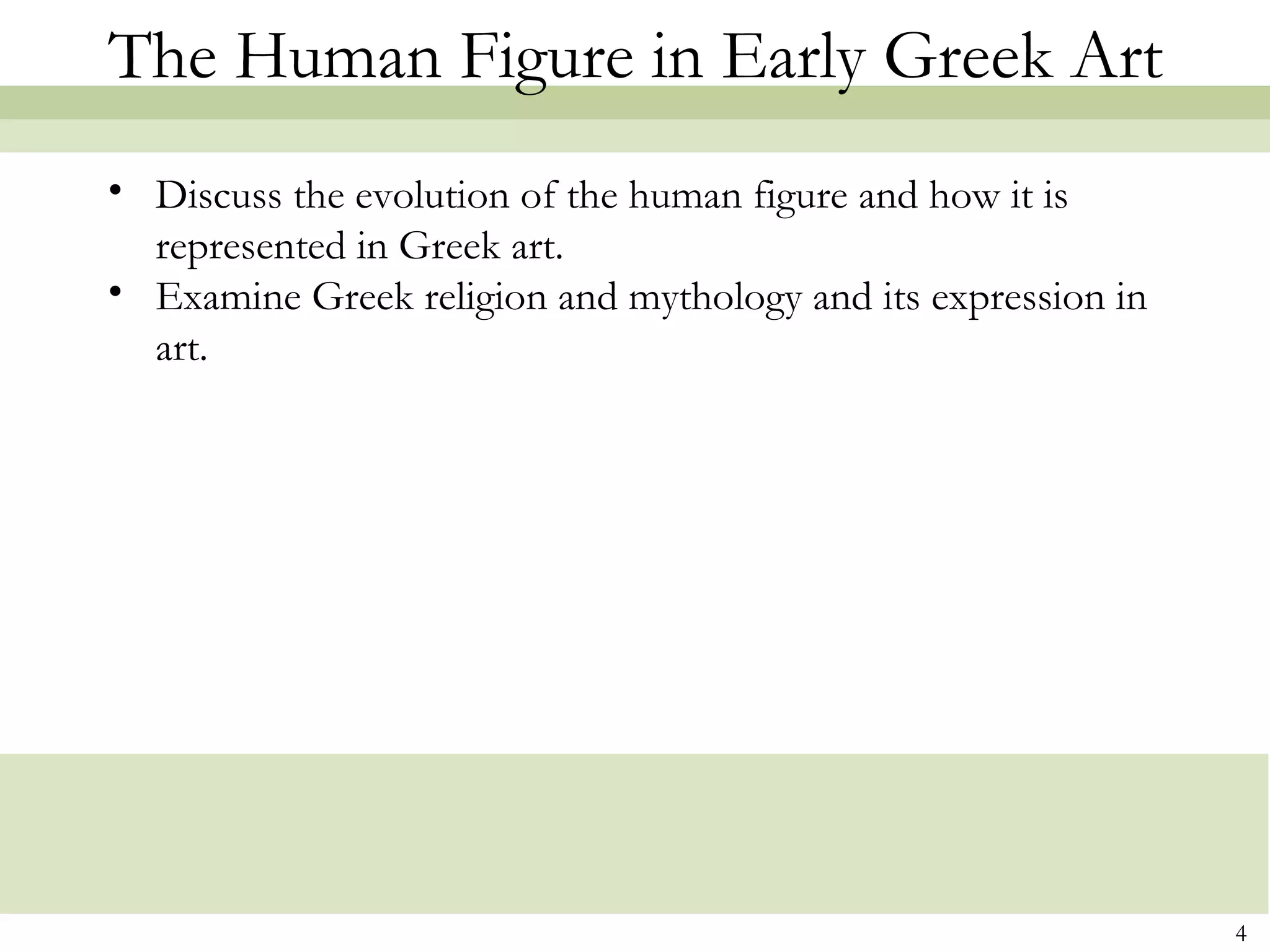The Greek Figure | PPT