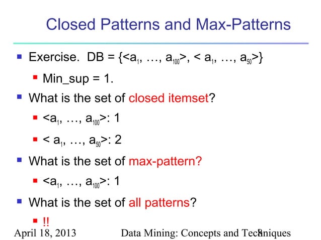 Chapter - 5 Data Mining Concepts and Techniques 2nd Ed slides Han ...