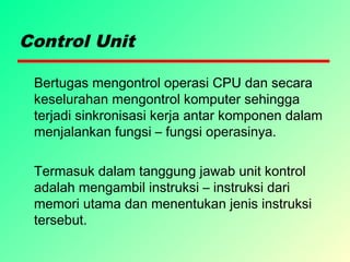 05. struktur cpu | PPT