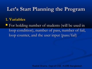 Lec 05. While Loop | PPT