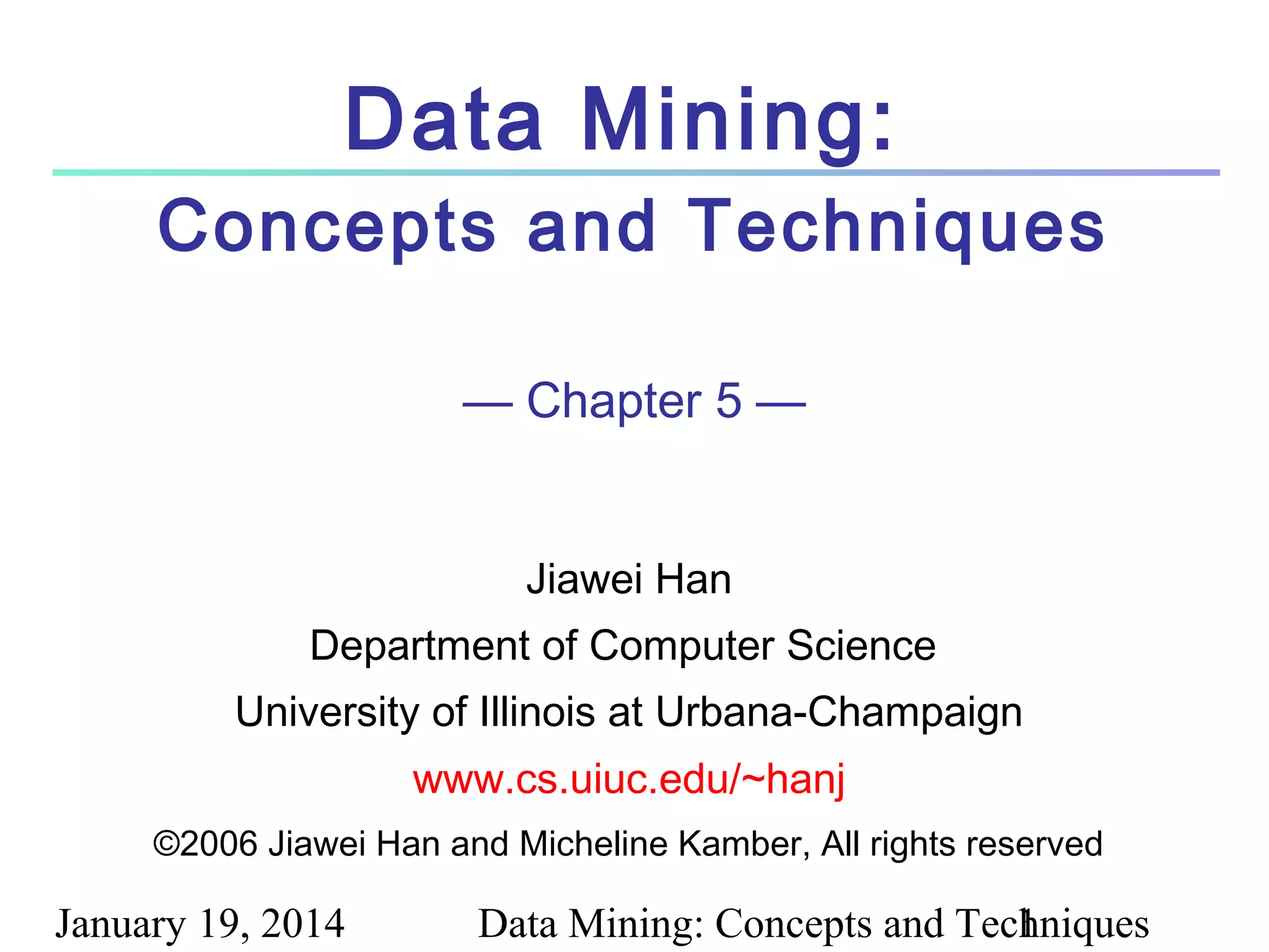 Data Mining Techniques | PPT