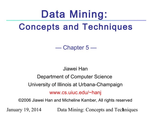 Data Mining Techniques | PPT