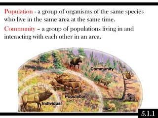 05.1 ecology - communities & ecosystems | PPT
