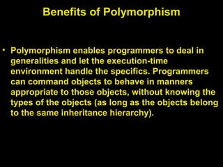 JAVA Polymorphism | PPT