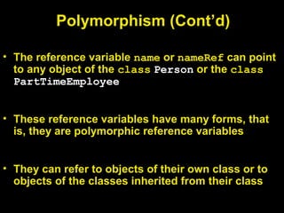 JAVA Polymorphism | PPT