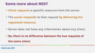 REST and RESTful Web Services | PPTX