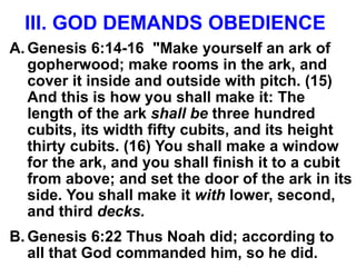 Lessons from Noah's Ark | PPTX