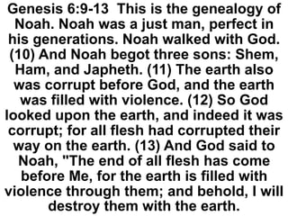 Lessons from Noah's Ark | PPTX