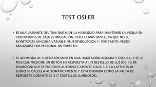 Diagnóstico diferencial y evaluación de somnolencia | PPTX