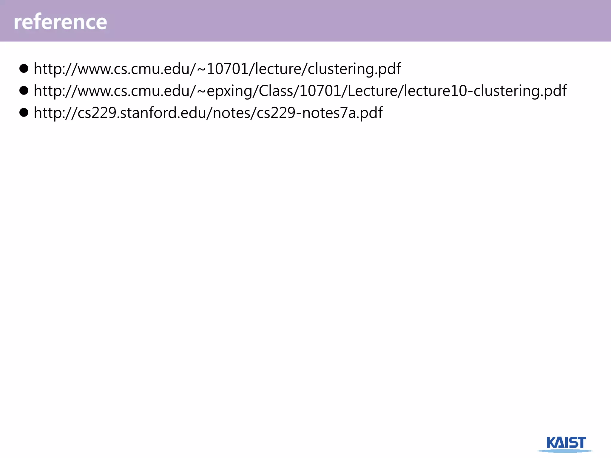 05. k means clustering ( k-means 클러스터링) | PDF
