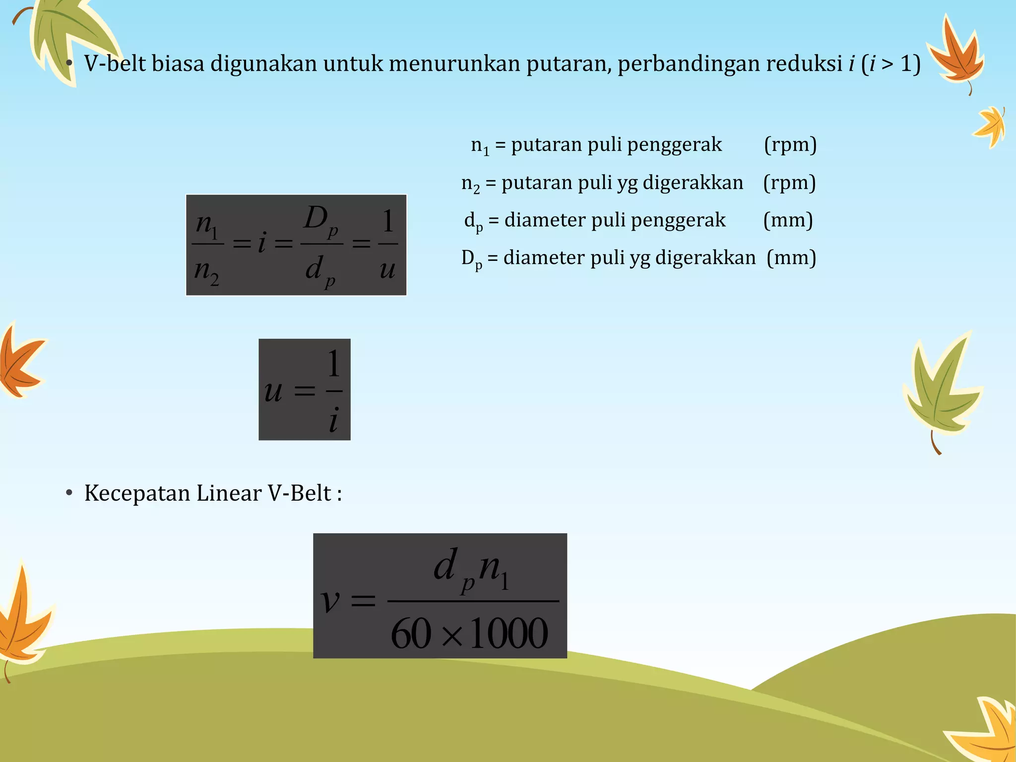 05. apa itu v belt | PPTX