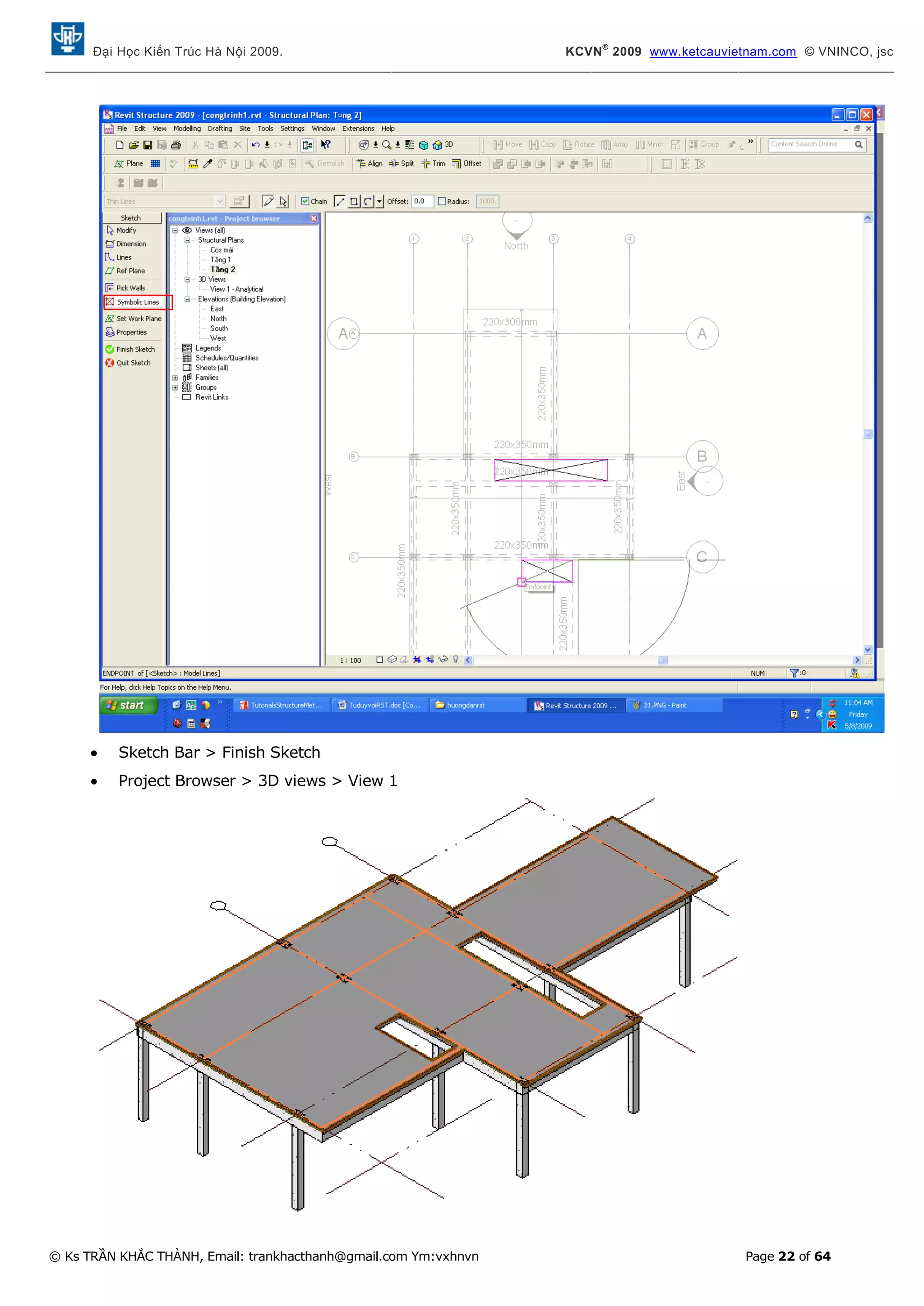 05. giáo trình học revit structure | PDF