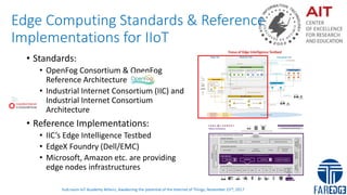 Edge Computing and 5G, a powerful digital mix for IoT - AIT | PDF