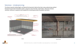 Case study - 01 Underpinning | PDF