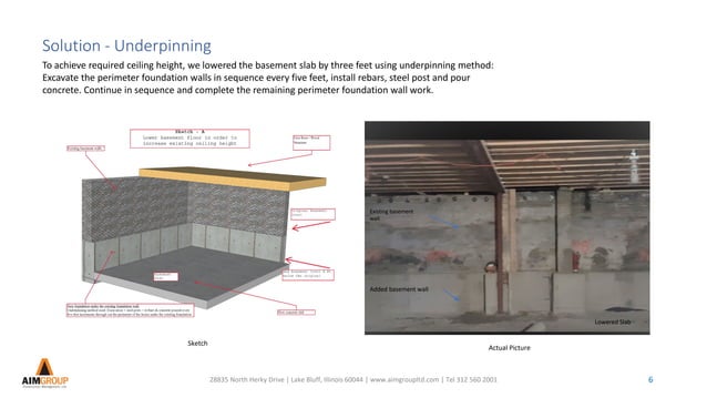 Case study - 01 Underpinning | PDF