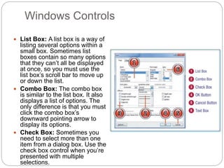 Working with Windows and Applications 2 | PPT