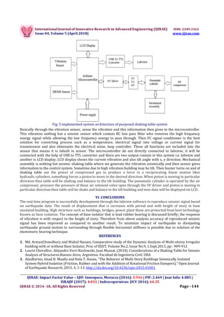 DESIGN AND DEVELOPMENT OF A SEISMIC ISOLATED BUILDING FOR EVALUATION AND ANALYSIS OF THE ...