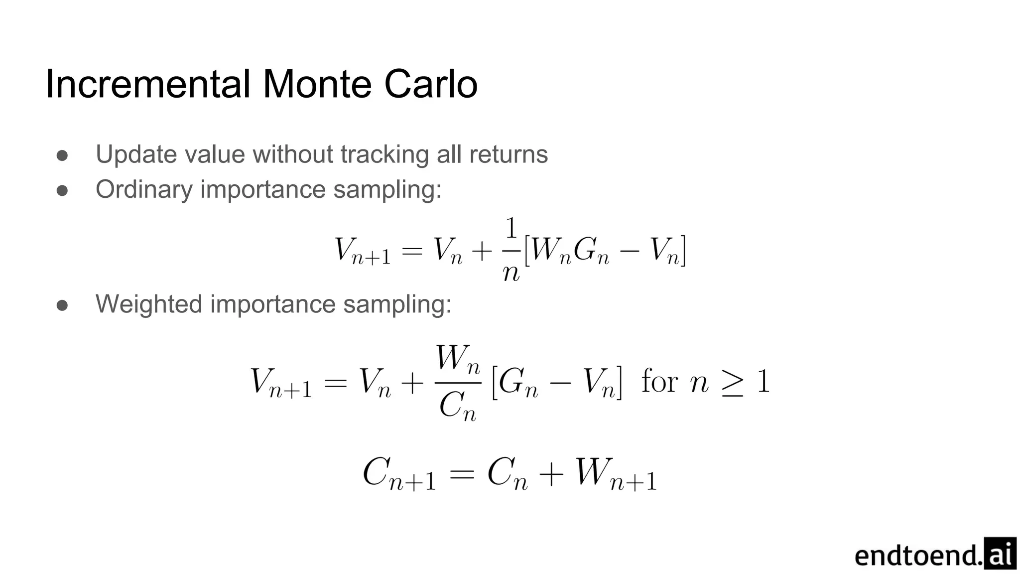Reinforcement Learning 5 Monte Carlo Methods Ppt