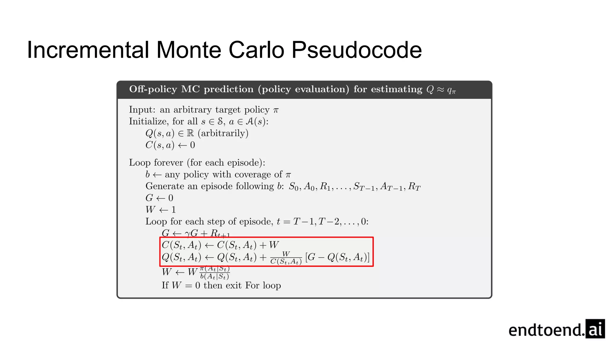 Reinforcement Learning 5. Monte Carlo Methods | PDF