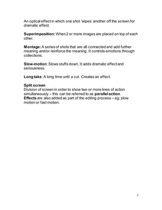 05. editing notes sheet | PDF