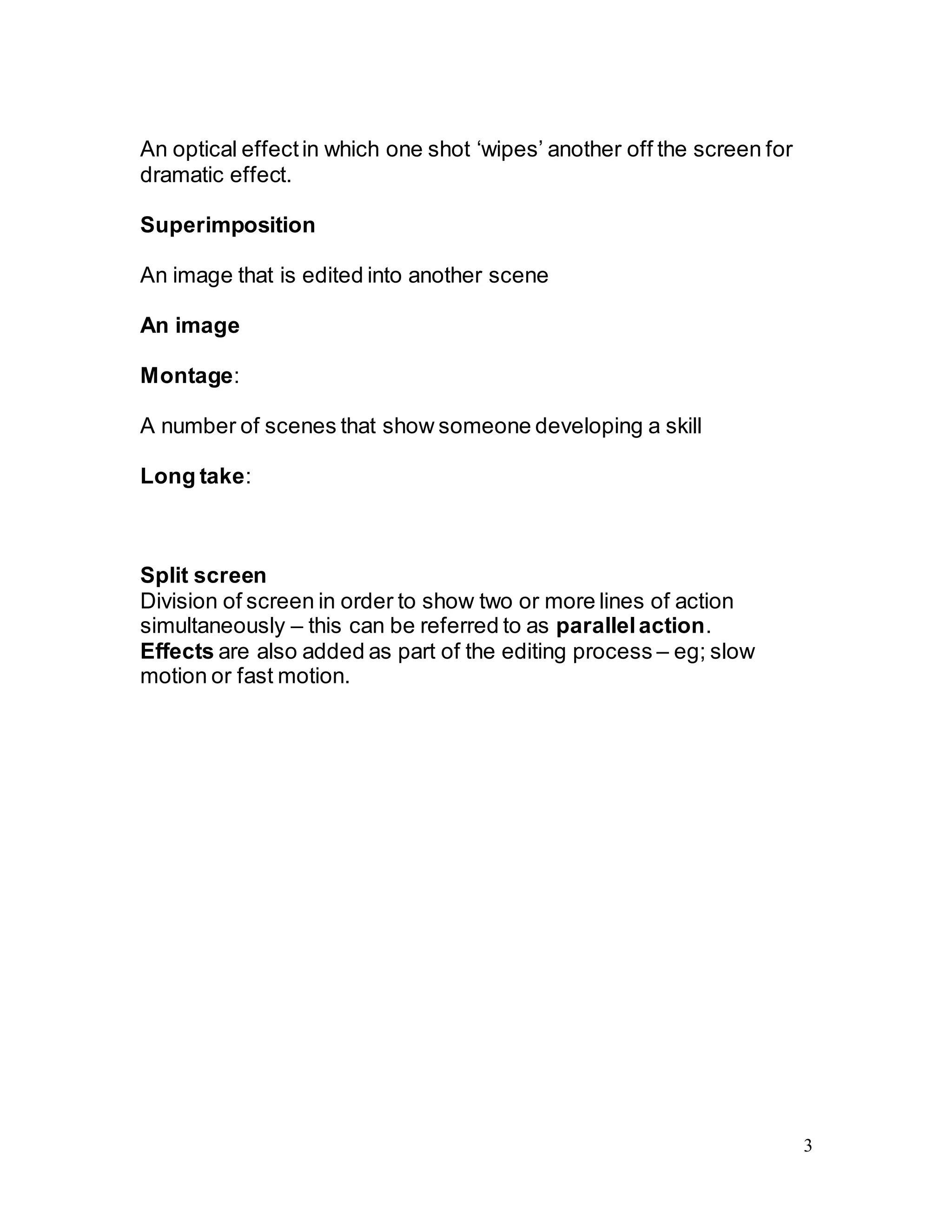 05. editing notes sheet | PDF
